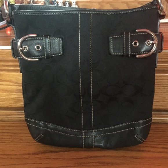 Coach | Bags | Coach Black Shoulder Bag | Poshmark